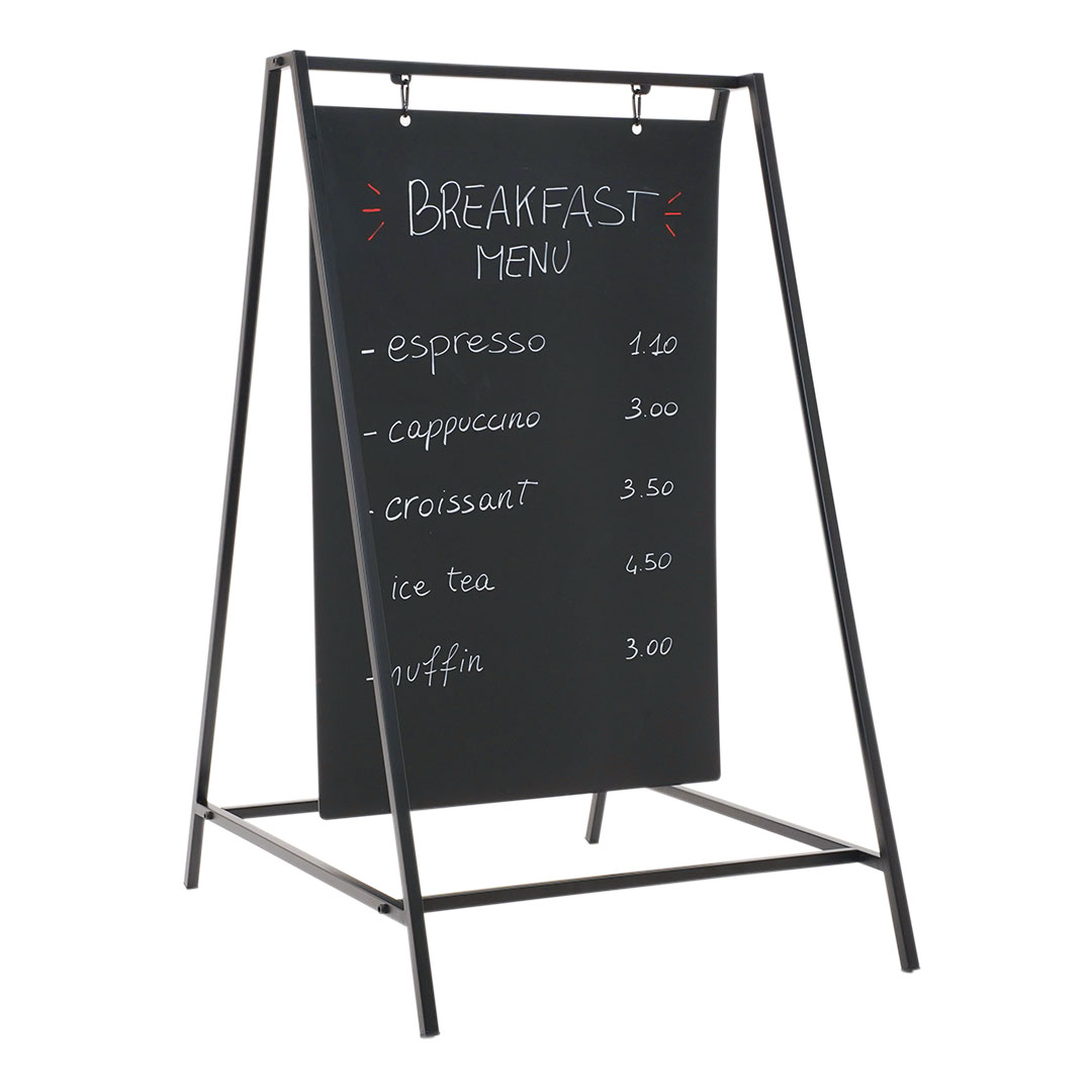 Cavalletti Pubblicitari Bifacciali in Alluminio e in Legno